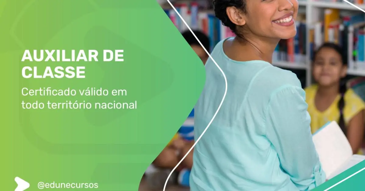 Curso: Auxiliar de Classe - Online e Gratuito