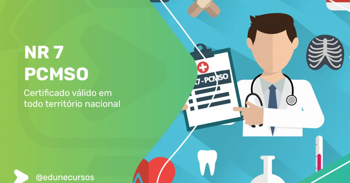 Curso: NR 07 - PCMSO - Online e Gratuito