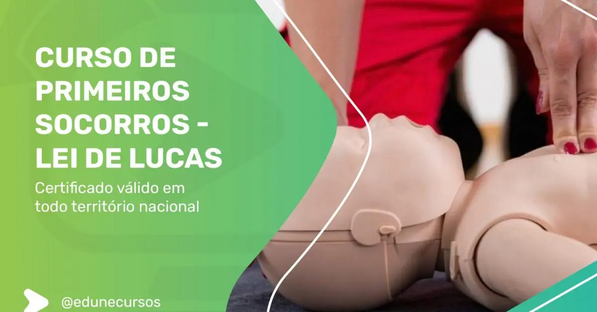 Curso: Primeiros Socorros - Lei Lucas - Online e Gratuito
